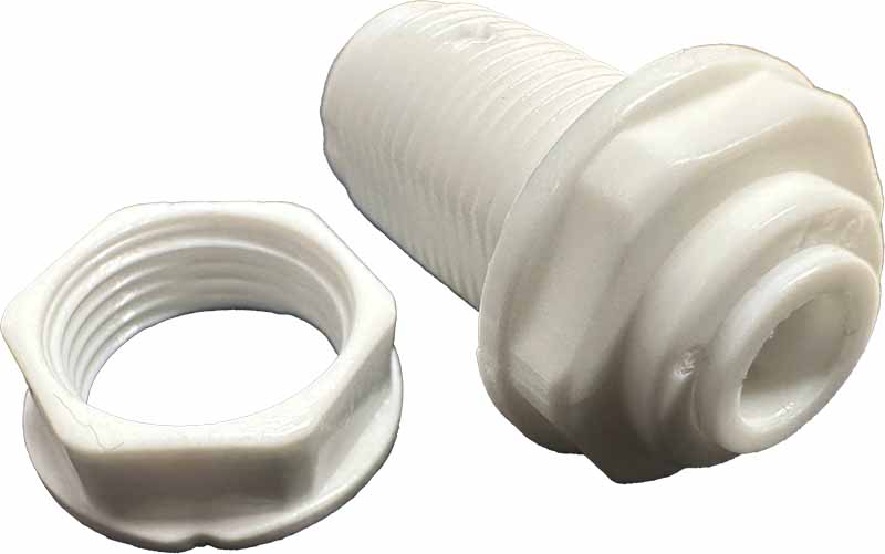 Bulkhead Straight fitting – AquaPurr