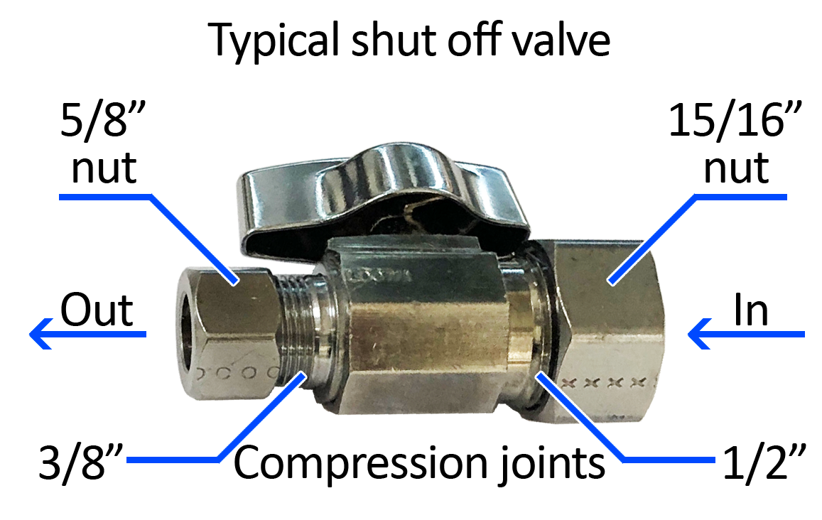 Plumbing Tee Valve 3/8" - Open bag – AquaPurr